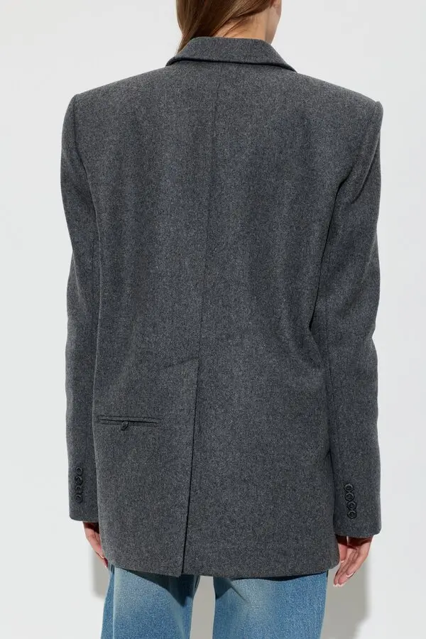 THE MANNEI Wool Blazer With A Single Vent