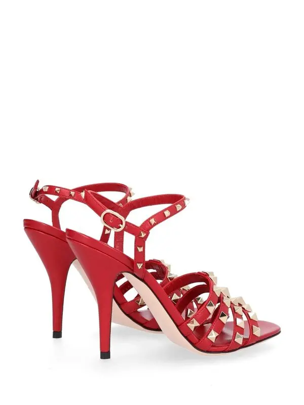 Valentino Garavani Rockstud Kidskin Sandal 100mm