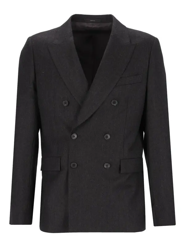 Paul Smith Double-breasted Wool And Cashmere Blazer