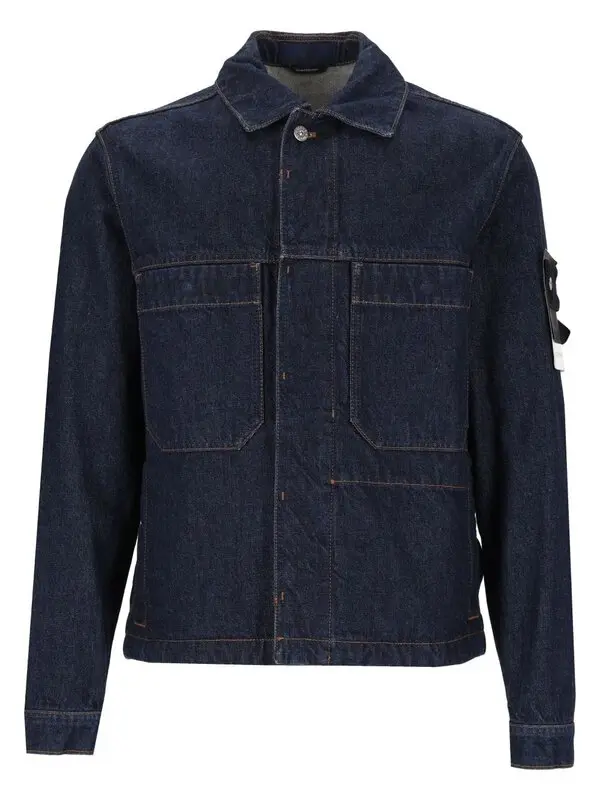 Stone Island Denim Jacket - Blue