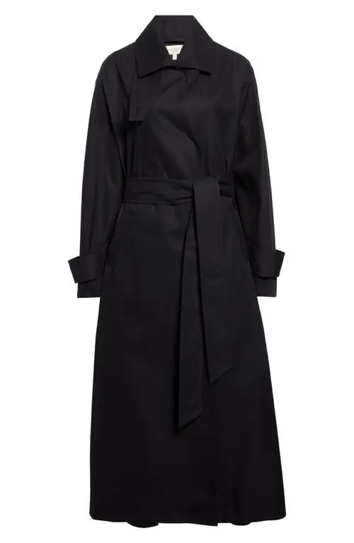 KALLMEYER Gabin Cotton Twill Trench Coat