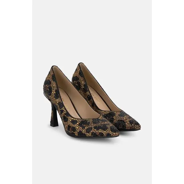 ALMA EN PENA Bicolour Rhinestone Heel Shoes