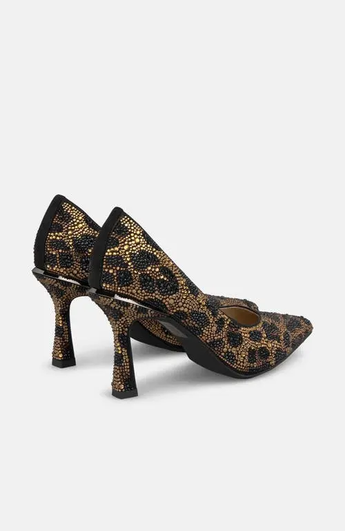 ALMA EN PENA Bicolour Rhinestone Heel Shoes