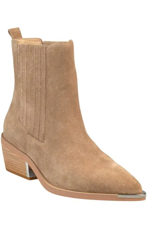 ALMA EN PENA Flat Bootie With Elastic - Vison