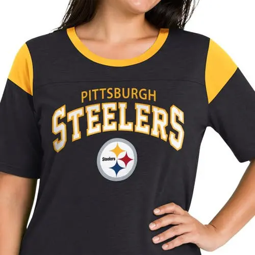 STARTER Pittsburgh Steelers Linebacker Slub T-shirt