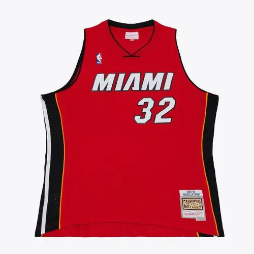 Mitchell & Ness Shaquille O'neal Miami Heat 2005-06 Swingman Jersey