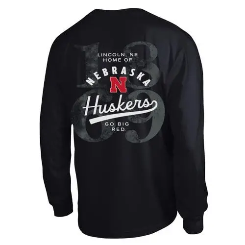 Champion Nebraska Huskers Laminated All-star Long Sleeve T-shirt