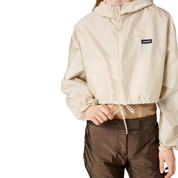 Miu Miu Technical Fabric Windbreaker