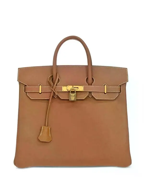 Hermès 1997 32 Ardennes Haut À Courroies Handbag - Brown