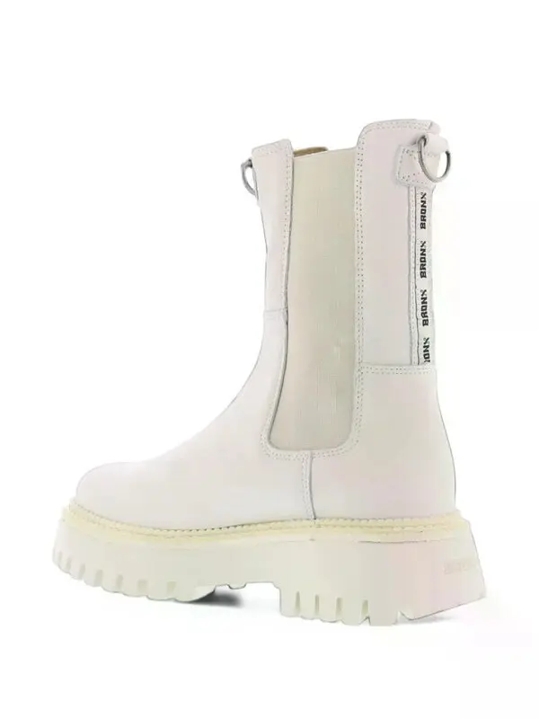 BRONX Chunky-sole Elasticated-panel Chelsea Boots