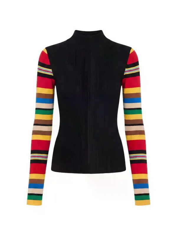 SIMONMILLER Adri Stripe-sleeve Sweater