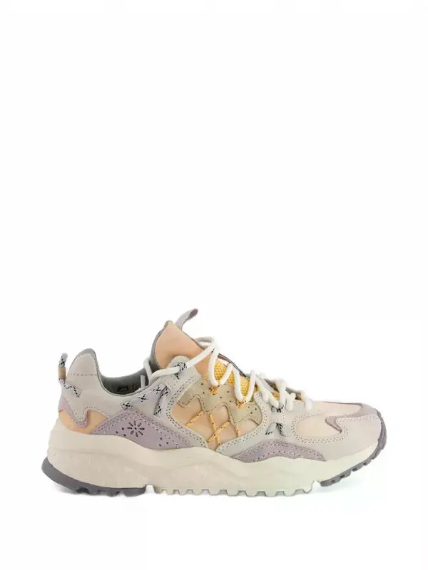 FLOWER MOUNTAIN Yamabushi Panelled Sneakers - Neutrals