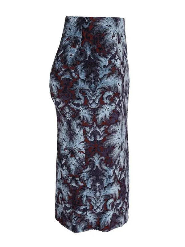 Etro Midi Skirt With Paisley Flower Print
