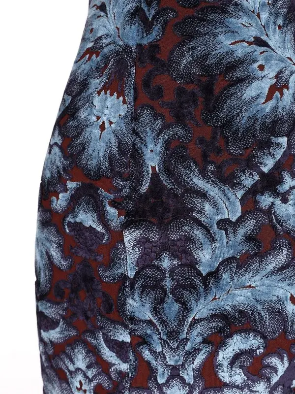 Etro Midi Skirt With Paisley Flower Print