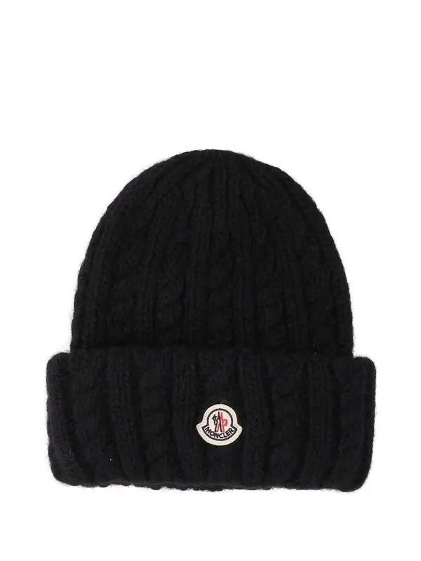 Moncler Alpaca-blend Hat - Black