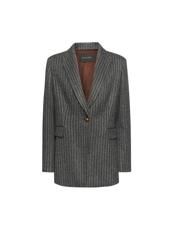 ELENA MIRO` Structured Blazer