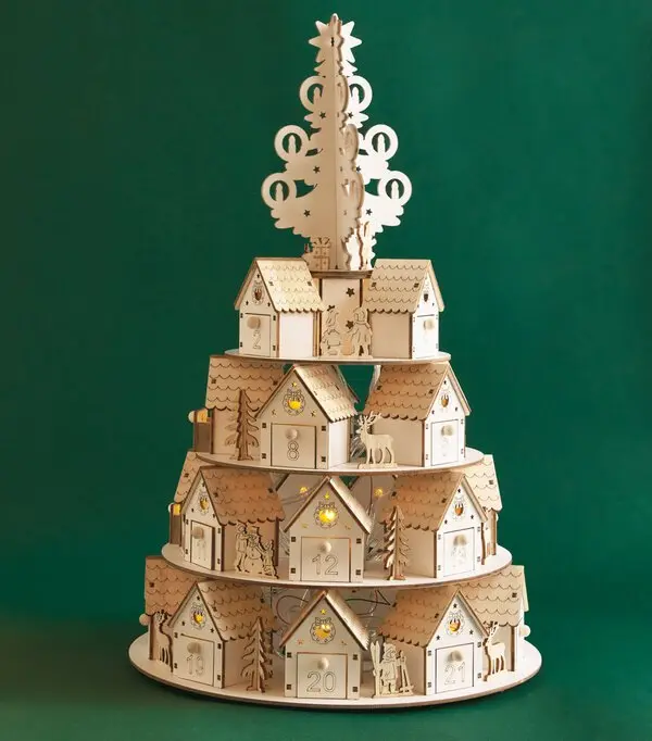 Harrods Tiered House 3d Advent Calendar