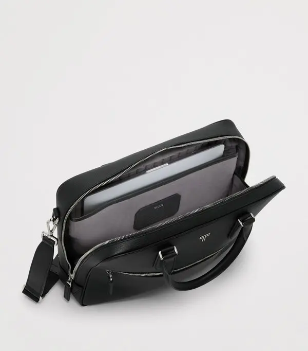 Tumi Medium Leather Turin Leonzo Briefcase