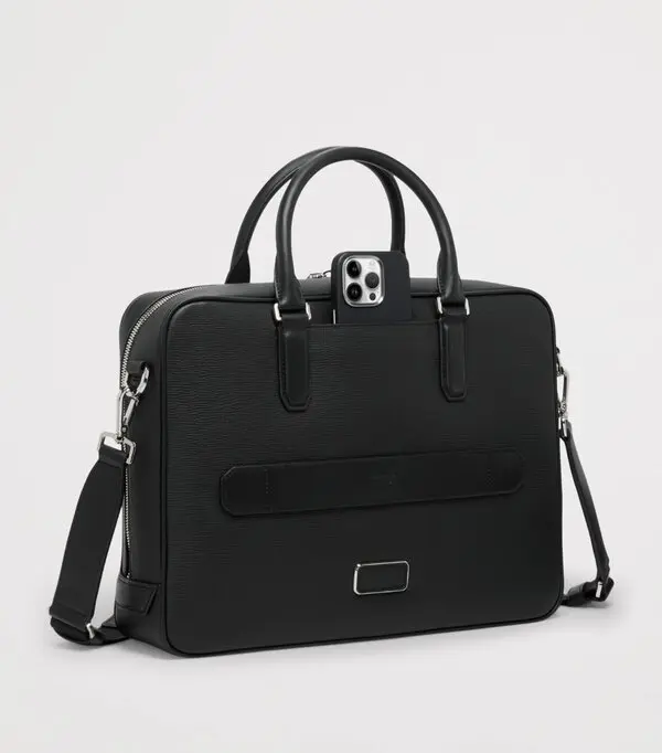 Tumi Medium Leather Turin Leonzo Briefcase