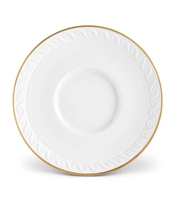 L'Objet Porcelain And Neptune Espresso Cup And Saucer