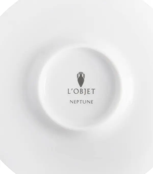 L'Objet Porcelain And Neptune Espresso Cup And Saucer