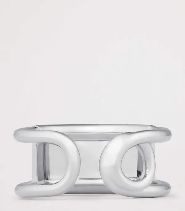 Givenchy Safety Pin Logo Ring