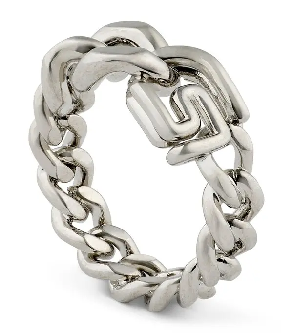 Givenchy Brass Chain G Ring