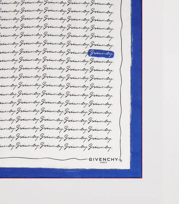 Givenchy Silk Signature Scarf