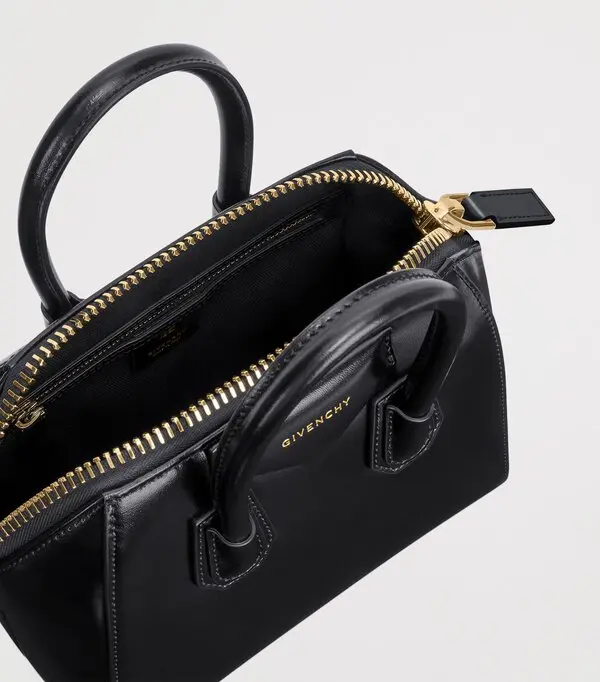 Givenchy Mini Leather Antigona Top-handle Bag