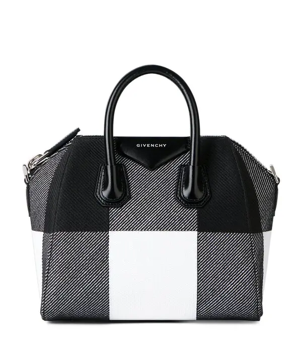 Givenchy Mini Check Antigona Top-handle Bag