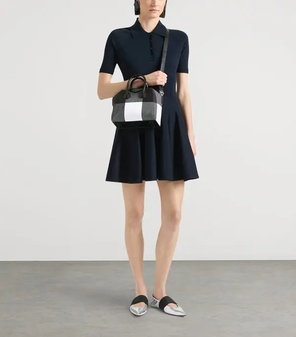 Givenchy Mini Check Antigona Top-handle Bag