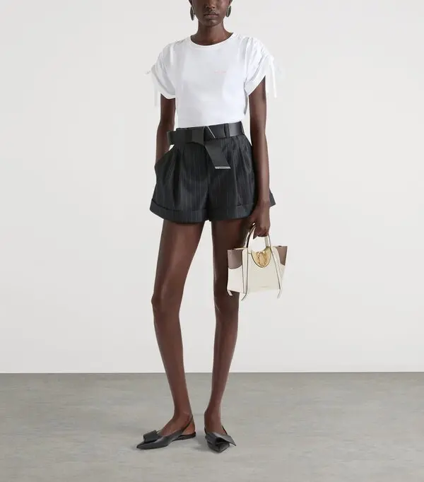 Givenchy Small Leather Snatch Top-handle Bag