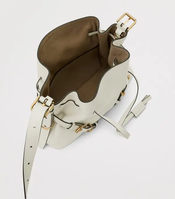 Givenchy Small Leather Voyou Bucket Bag