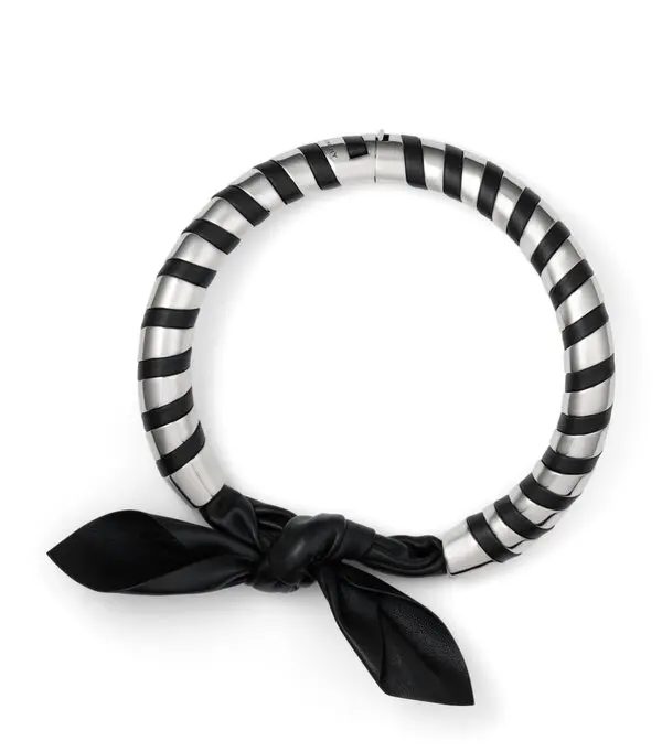 Givenchy Chain Bow Torque Necklace