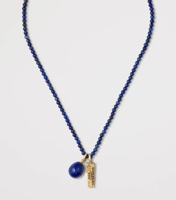 Givenchy Lapis Lazuli Tape Necklace