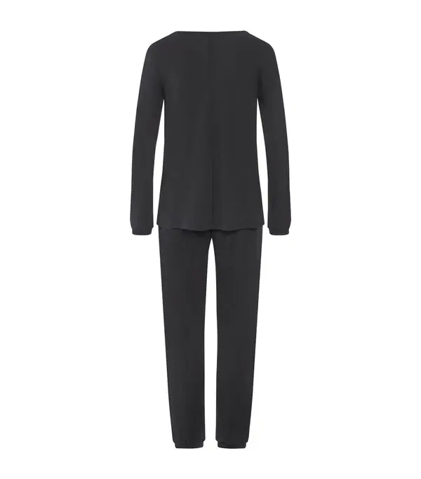 Hanro Cotton Franca Pyjama Set - Grey