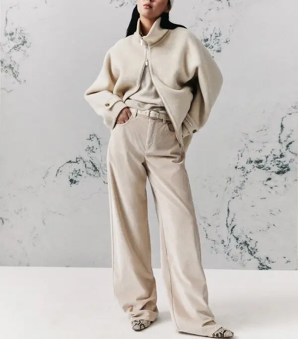 Marella Wool-alpaca Zip-up Coat