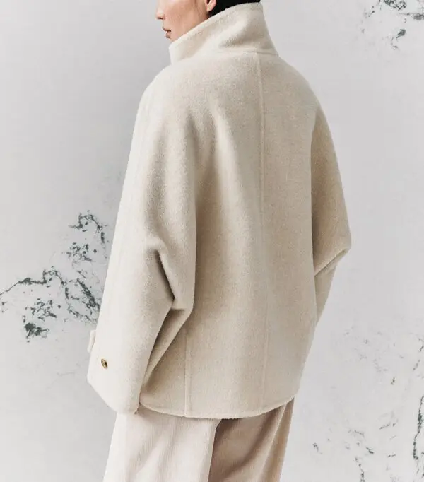 Marella Wool-alpaca Zip-up Coat