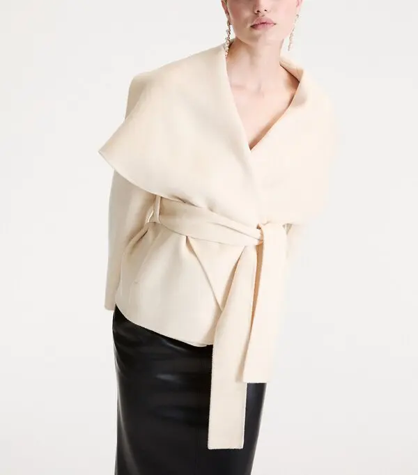 Marella Virgin Wool Belted Coat
