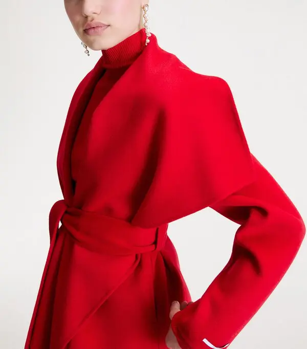 Marella Virgin Wool Belted Coat
