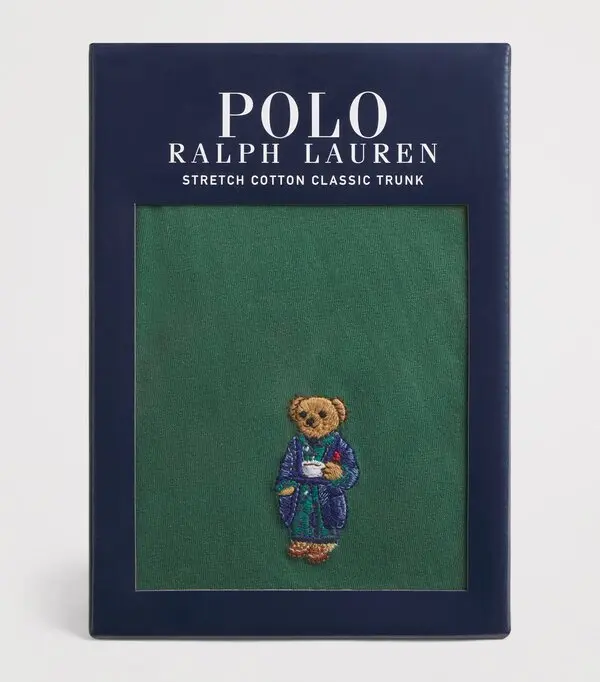 Polo Ralph Lauren Stretch-cotton Polo Bear Trunks