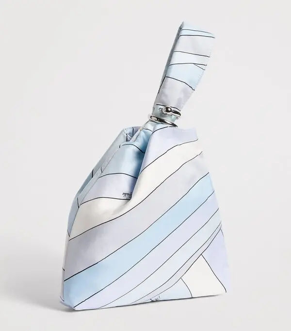 Emilio Pucci Silk Iride Top-handle Bag