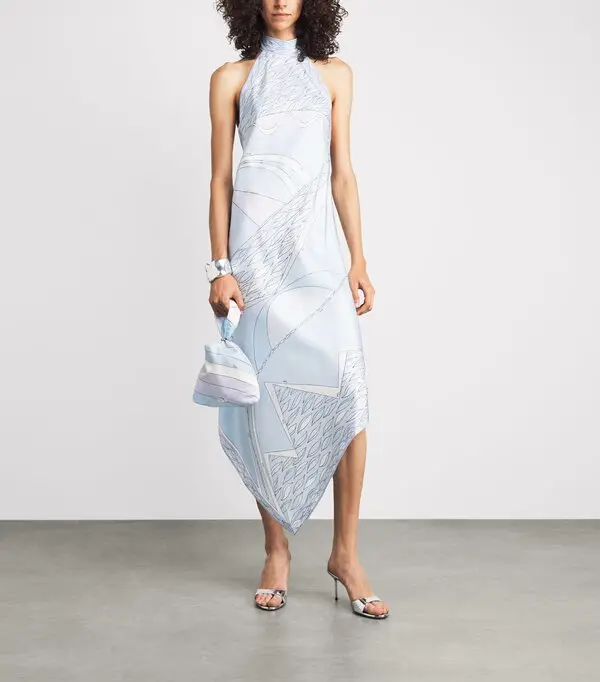 Emilio Pucci Silk Iride Top-handle Bag