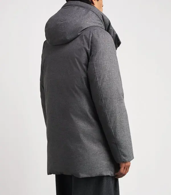 Mackage Down Shearling Hooded Parka Coat