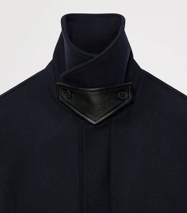 Givenchy Wool Oversized-collar Jacket
