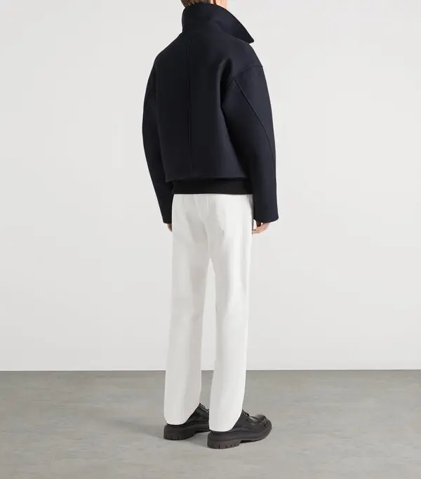 Givenchy Wool Oversized-collar Jacket