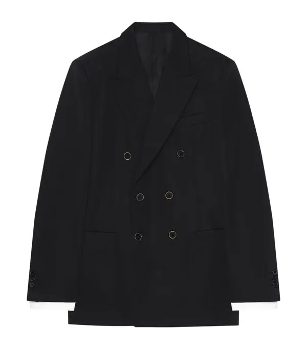 Givenchy Wool Double-breasted Blazer