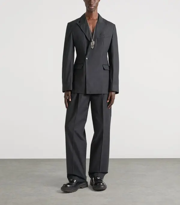 Givenchy Cotton Couture Seam Blazer