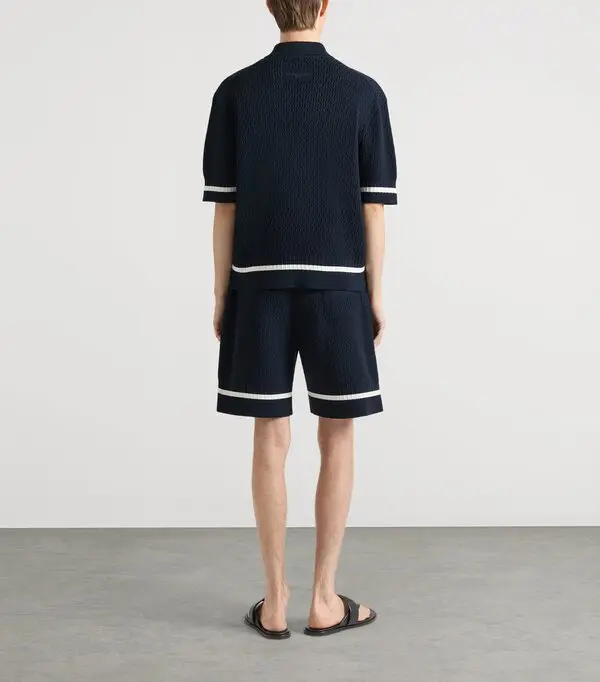 Givenchy Cotton Knitted Bermuda Shorts