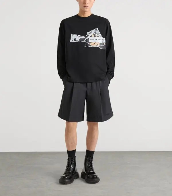 Givenchy Cotton Poplin Bermuda Shorts